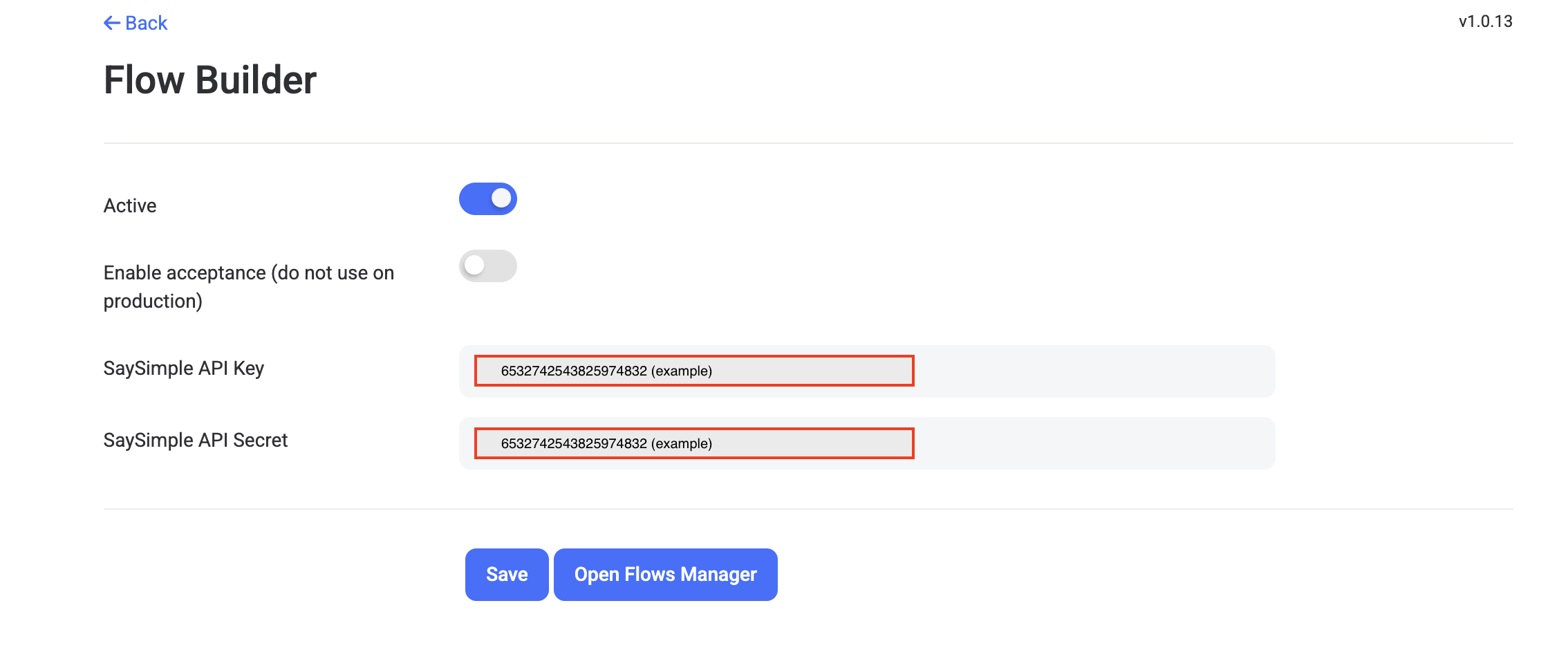 👨🏻‍💻 HOW TO ACCESS THE FLOWBUILDER FROM SAYSIMPLE